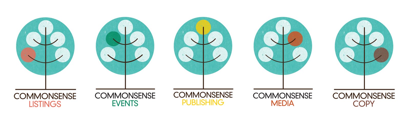 Ben Steers Illustration: Common Sense Logo designs