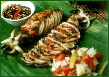A Mom's Passion to Cook: Grilled Lumot (Big Pusit) with filling