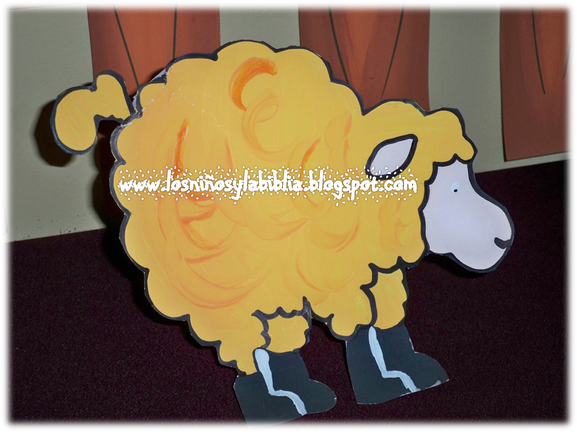 Los niños y la Biblia: "Aderezas mesa delante de mi, en presencia de ...