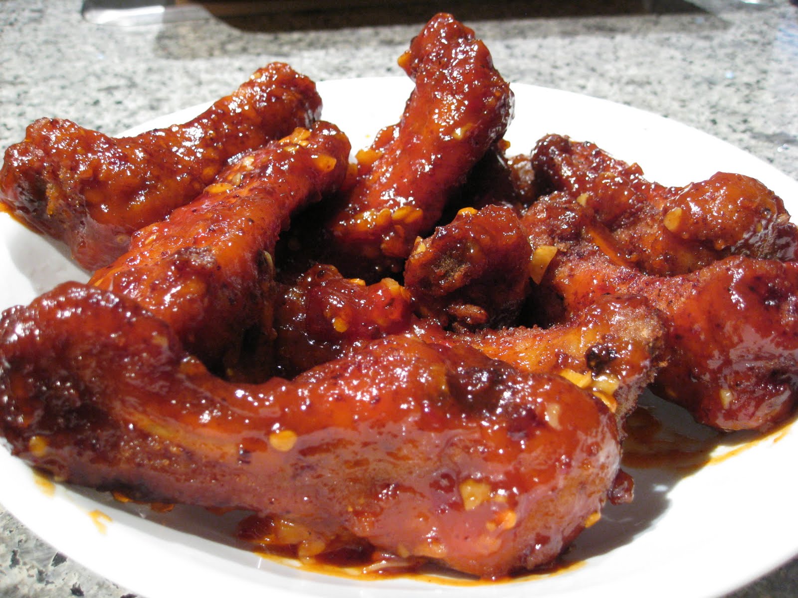 Nunu will blog for chicken wings.: Nunu's Kitchen - Honey Garlic fried ...