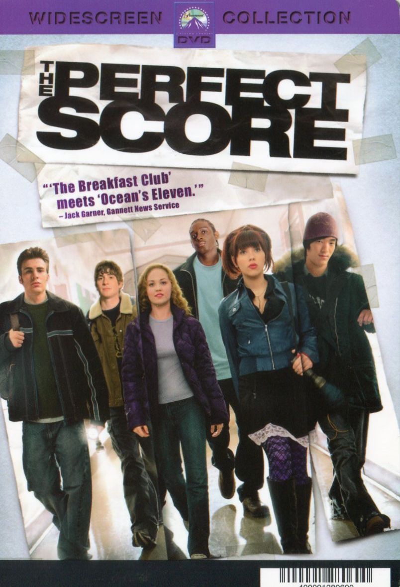 The Image Capsule: DVD cover for The Perfect Score (2004)