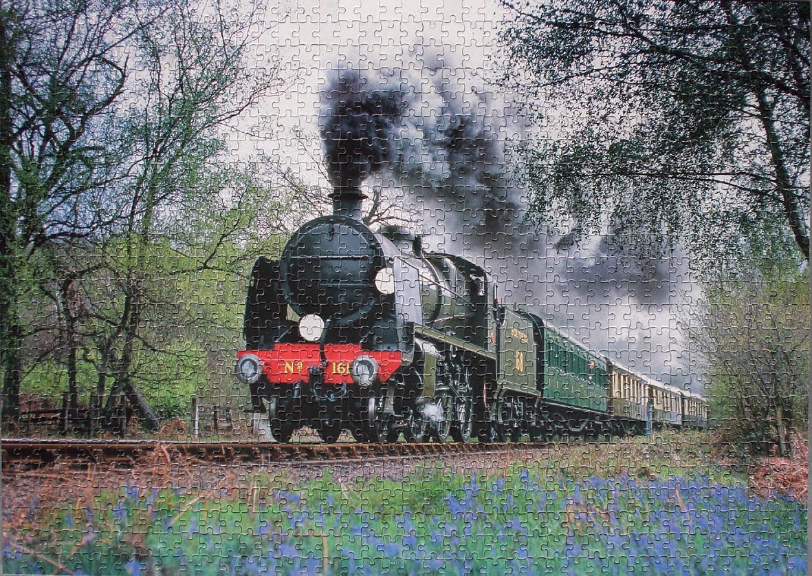 STEAM TRAINS AND JIGSAW PUZZLES: Three favourites