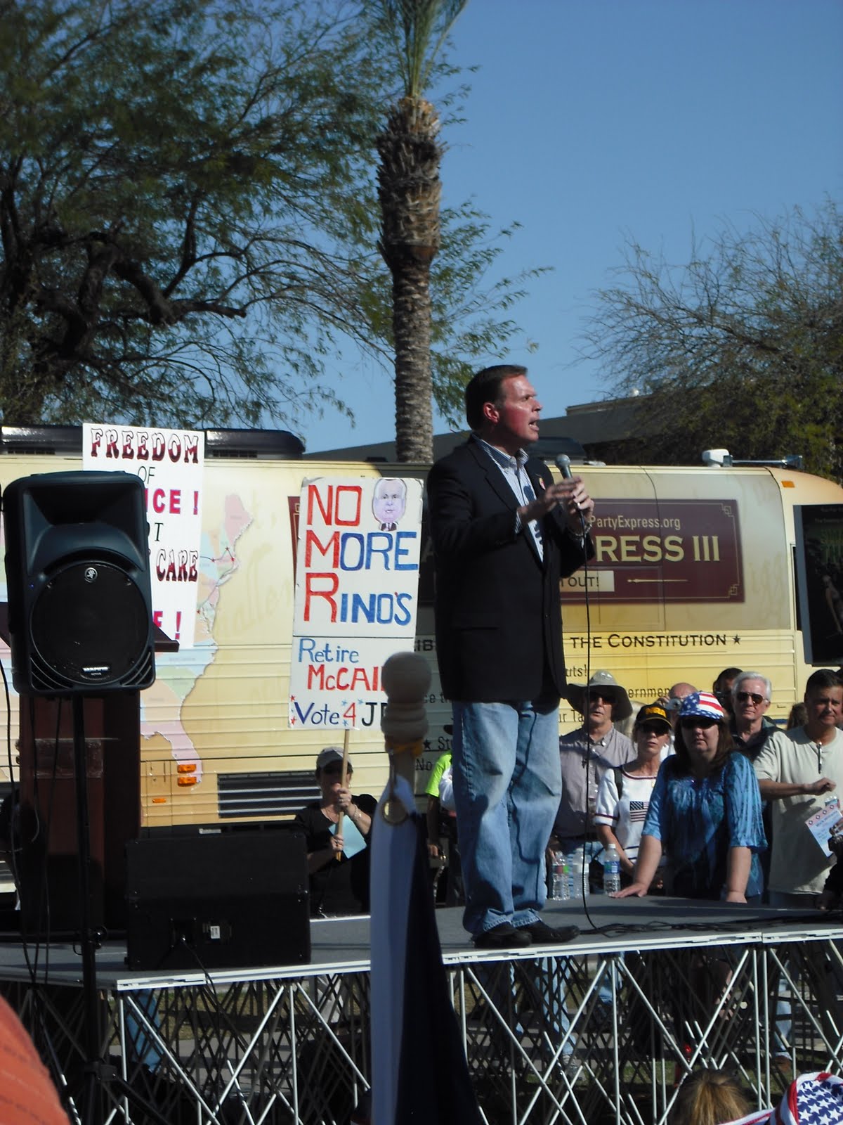 IC Arizona: Tea Party Express rally in Phoenix attracts thousands; JD ...