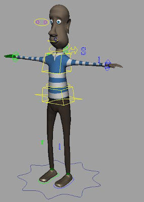 Digimator's Renders: Norman Georgio - 3D Character Model Complete