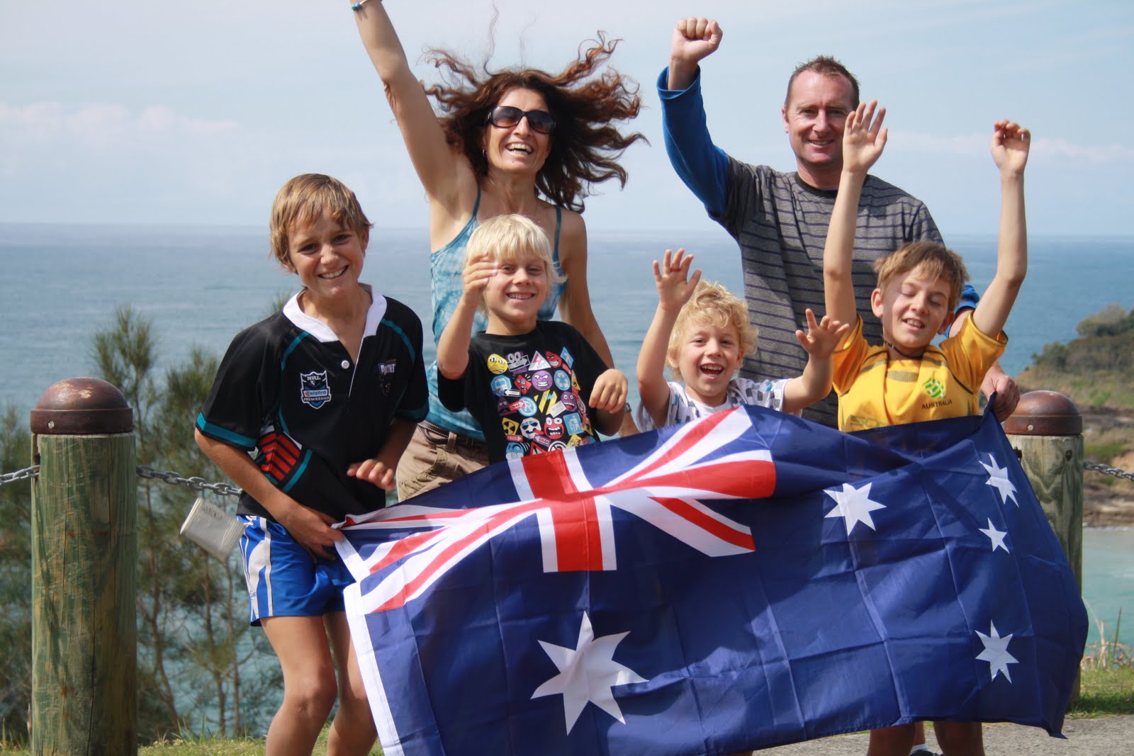 Habbin family Aussie road trip 2010