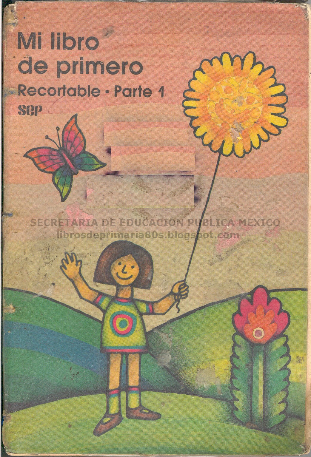 Libros de Primaria de los 80's: Mi libro de primero Recortable - parte 1