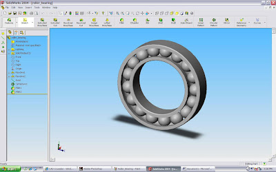 CAD Crusader: SOLIDWORKS, Part Design 2, Roller Bearing