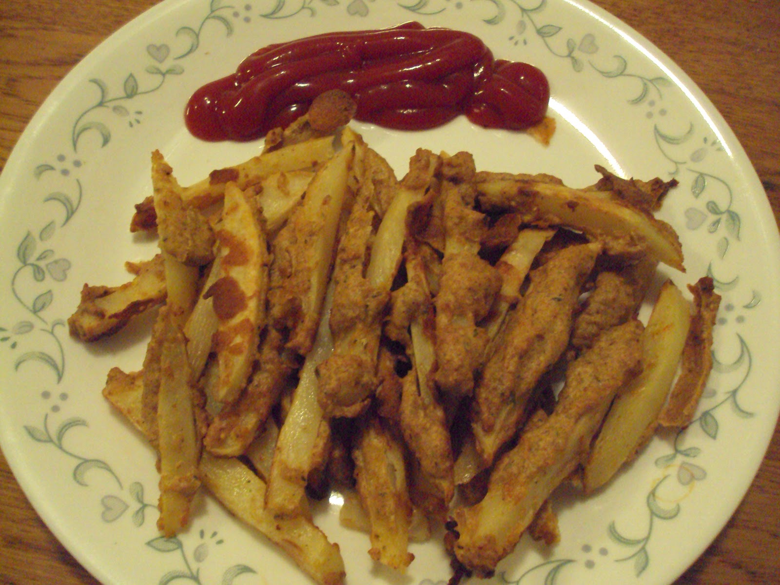 Indian Khana Pakana: Oven Baked French Fries / Dijon mustard coated ...