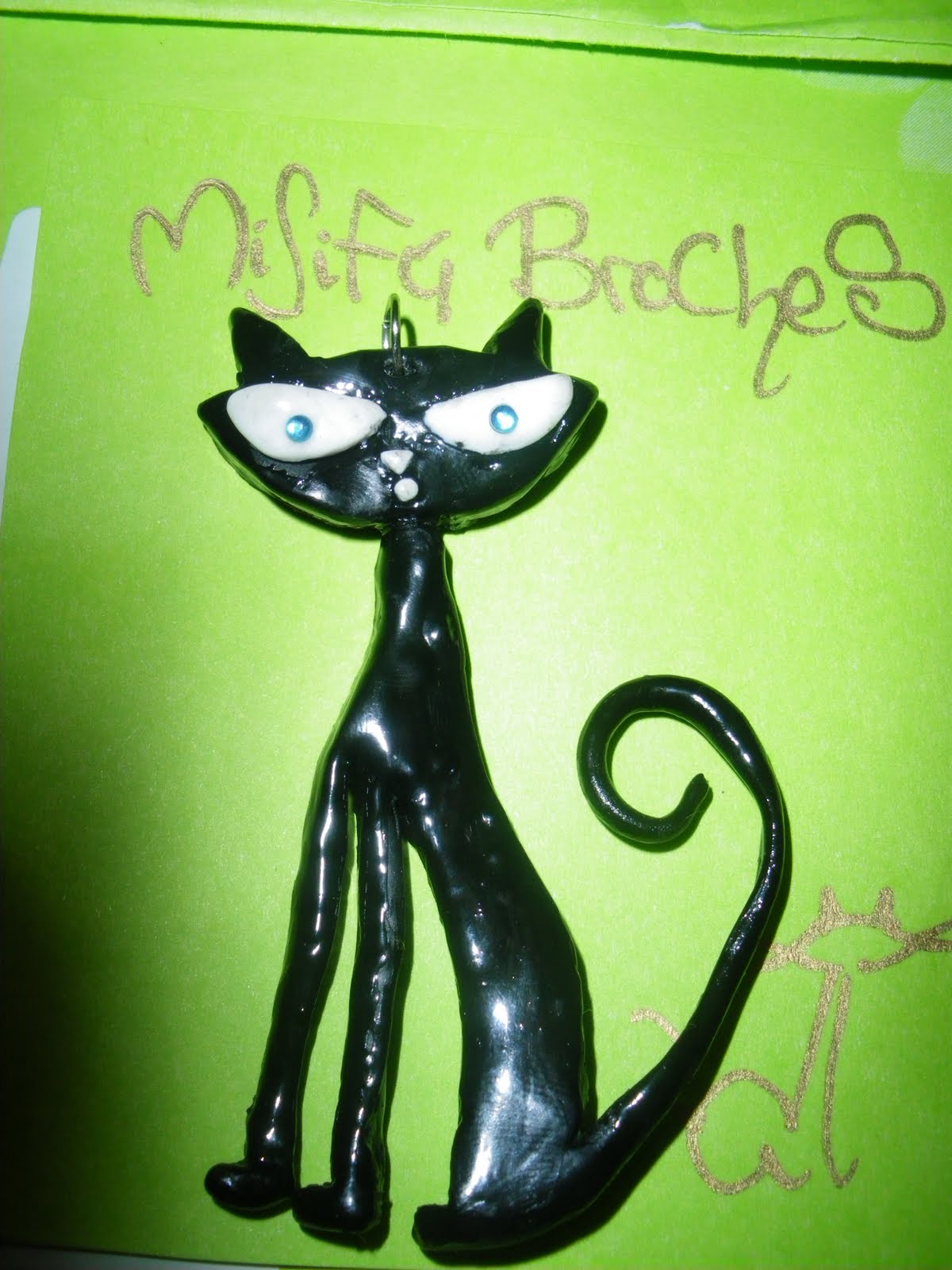MiSiFúBroCheS: Colgante gato misifú