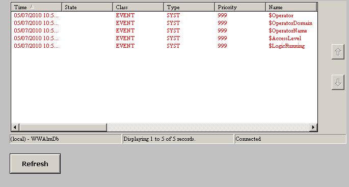Wonderware - Software Solutions for Real-Time Success: Alarm DB Logger ... Wonderware - Software Solutions for Real-Time Success: Alarm DB Logger ...