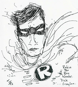 Robin Boy Wonder Sketch