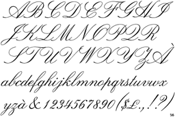 CURSIVE WRITING: CURSIVE ALPHABETS