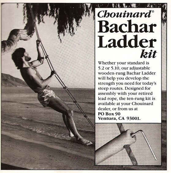 The Creak of Boots: BACHAR LADDER