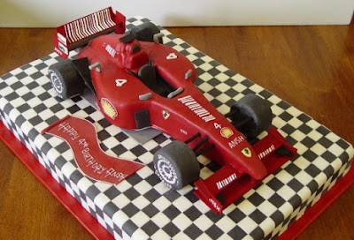 Let Them Eat Cake: Formula one Ferrari
