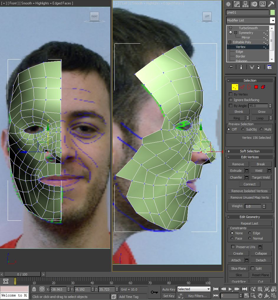 3ds Max 2010/11 Virtual Environments: Part 1 - Face Creation