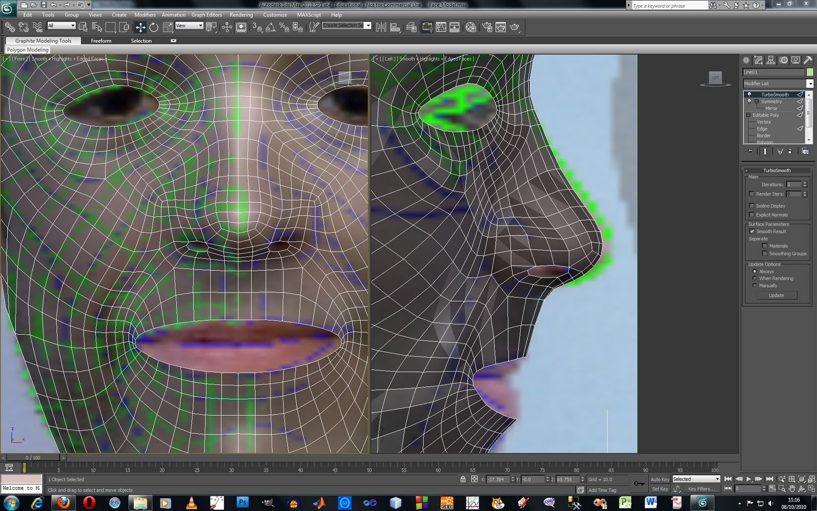3ds Max 2010/11 Virtual Environments: Part 2 - Facial Detail