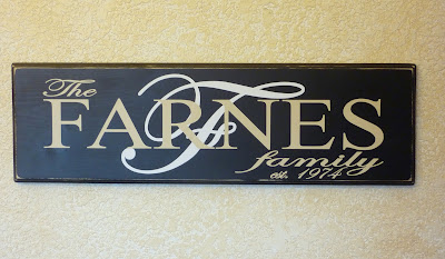 Knick Knack on Wood: Family Names Boards