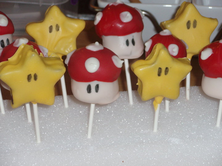 Something Pink Girls: Let them eat CAKE... POPS!!
