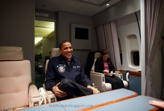 Obama Flight [Inside Photos]