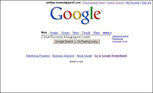 Evolution of Google Homepage [1997 - 2009]