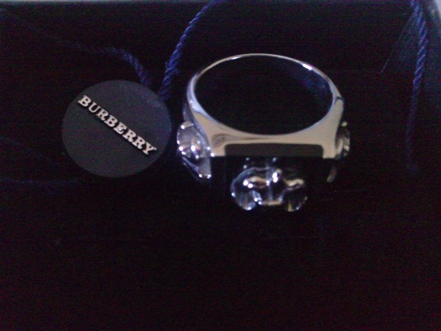 The Haberdasher: Burberry Inspired Ring for Men (RM80.00) (FREE SHIPPING)