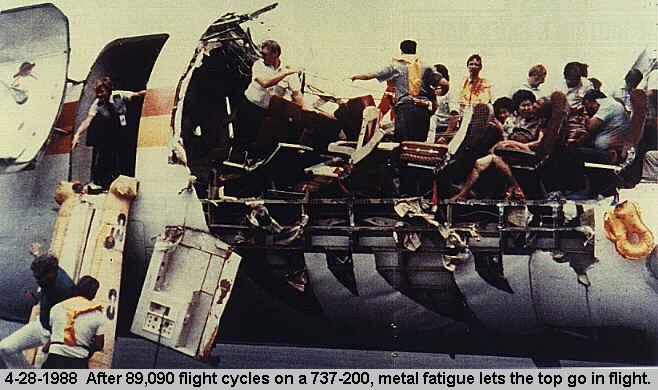 The 22nd Anniversary of Aloha Airlines Flight 243 Fatigue Failure ...