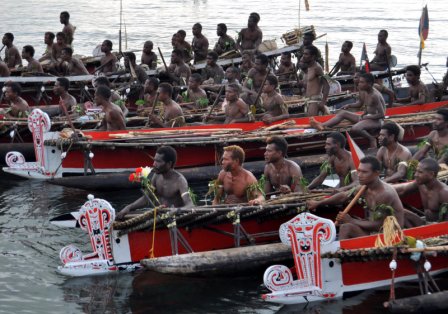 Canoe & Kundu Festival Milne Bay-Papua New Guinea
