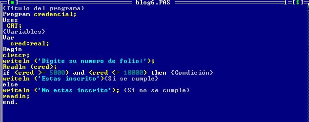 [Z]tuX's Blog: 5.1 If-else (Ejemplo) [PASCAL]