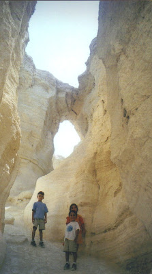 Unique-Travel-in-Israel: The Flour Caves in the Negev Desert