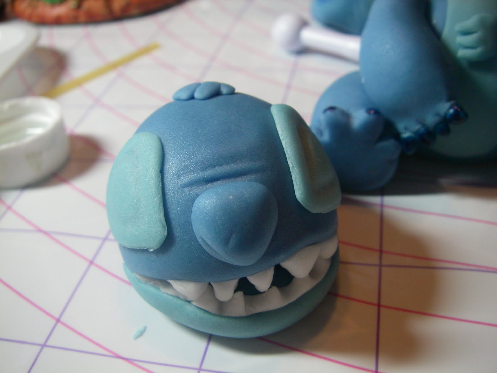 Abs of Cakes: Chocolate Fondant and Lilo & Stitch