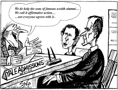 Head On: Apply Directly to the Forehead: Affirmative Action Cartoons