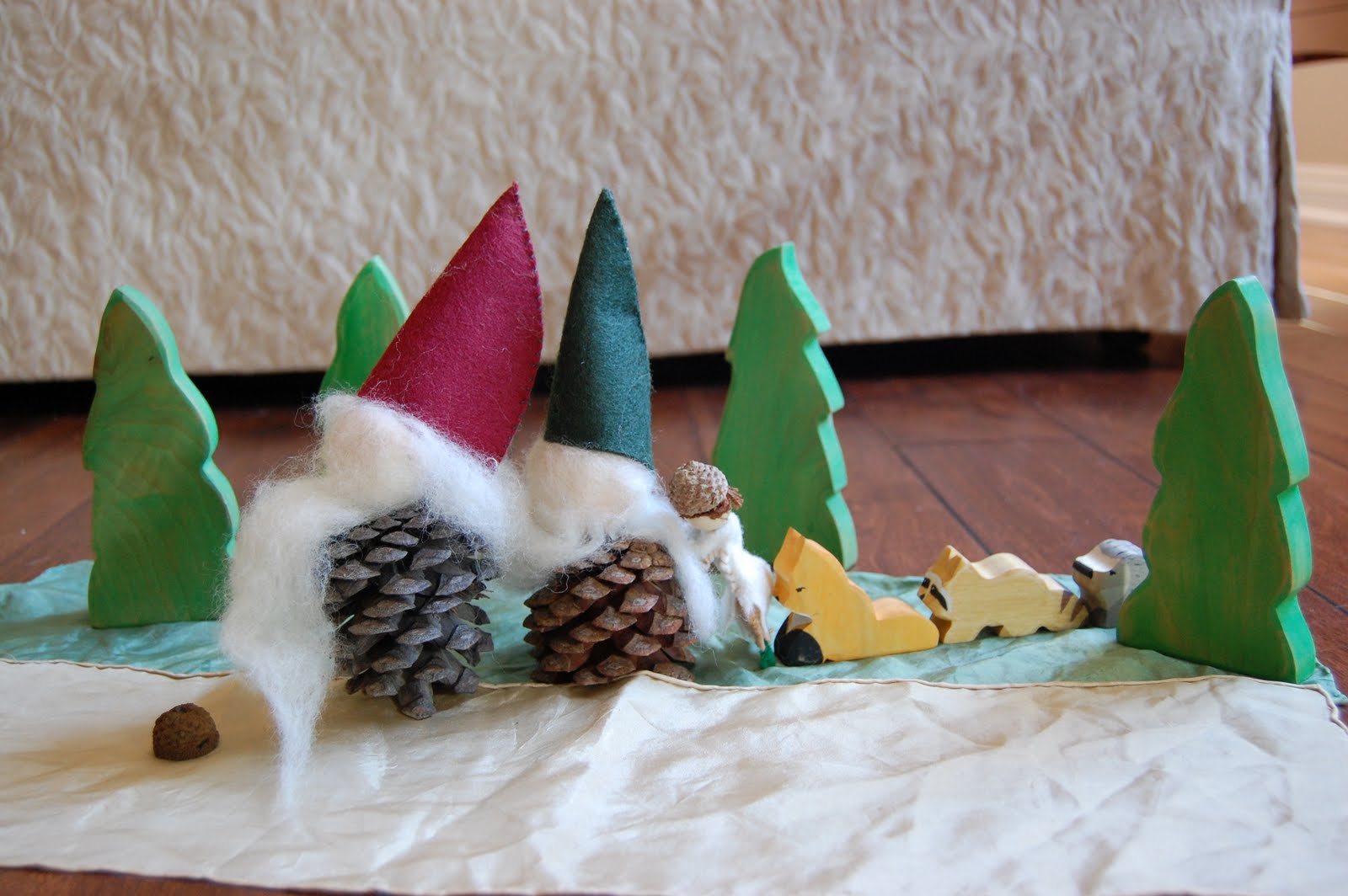 Ancient Hearth: Pine Cone Gnomes & Storytelling