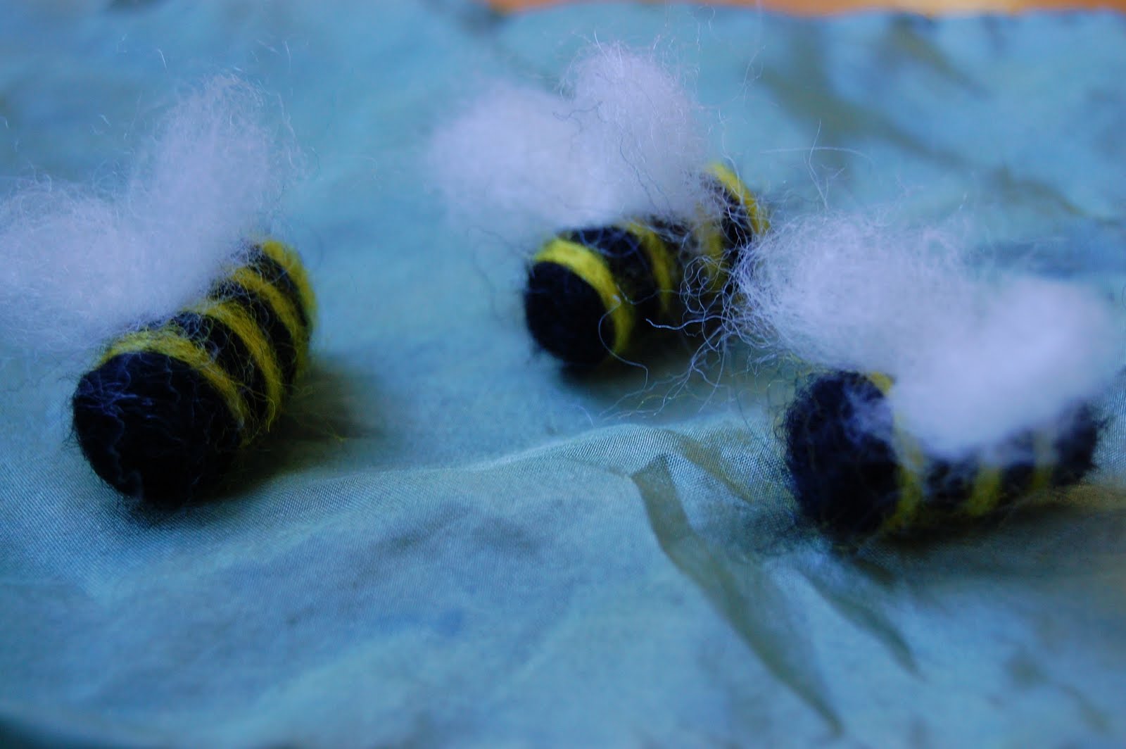 Ancient Hearth: Summer Bees Needle Felting Tutorial