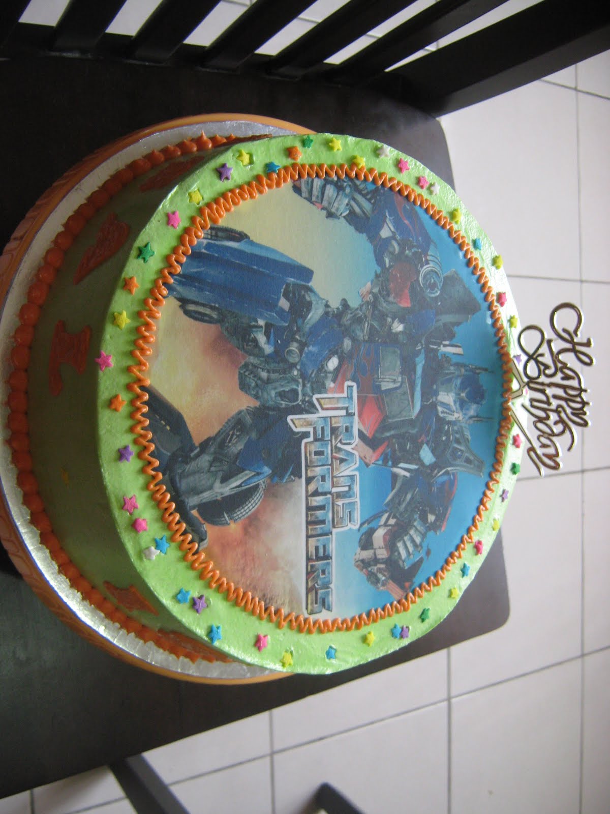 Ani Sweet D's Bakery: Aboy/Amir Faisal - Birthday kek Transformer