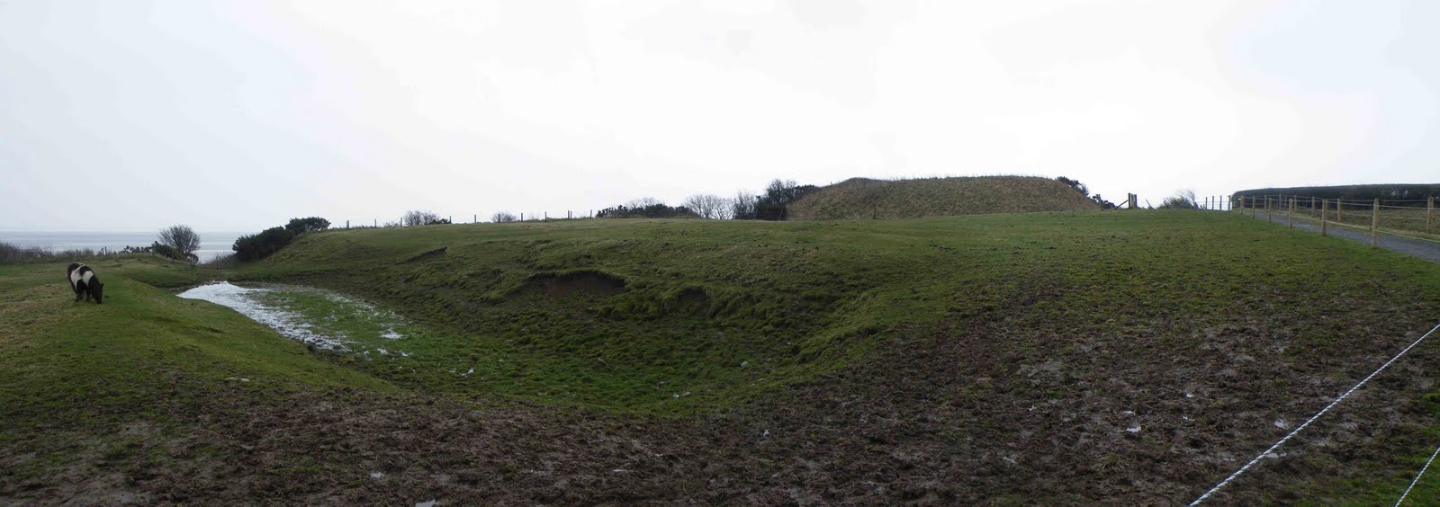 The castles, towers and fortified buildings of Cumbria: Aldingham Moat ...