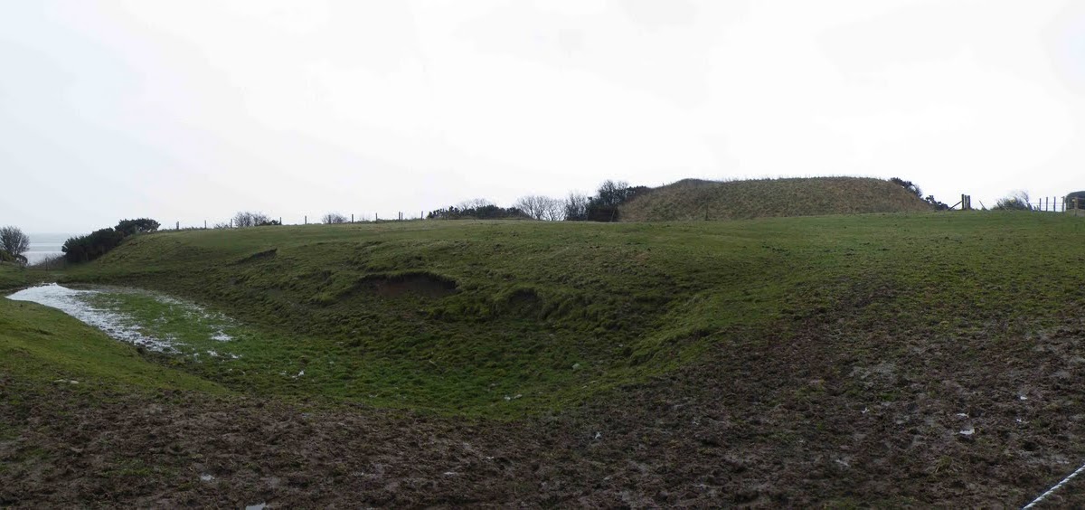 The castles, towers and fortified buildings of Cumbria: Aldingham Moat ...