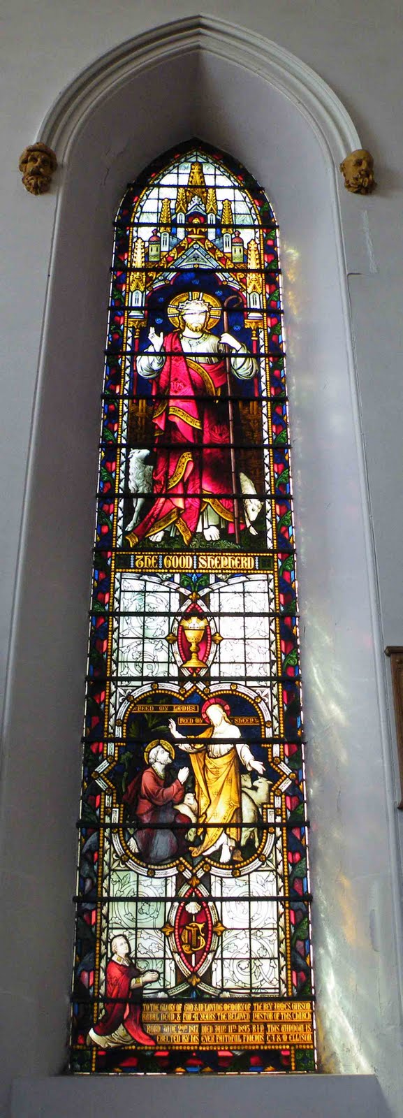 Cumbrian churches: The stained glass windows of Holy Trinity and St ...