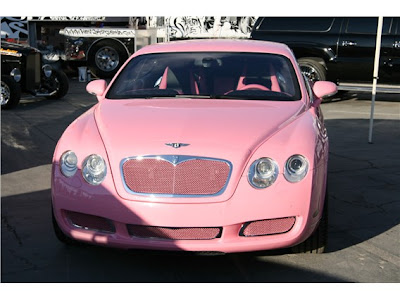 Bentley Continental GT masina de lux roz (Poze) | DyanaSmen