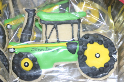 Simply Living and Loving Each Day: Birthday Tractor Cookies