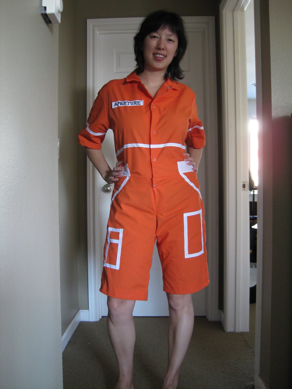 Paring Life: Day 200: Chell costume from Portal