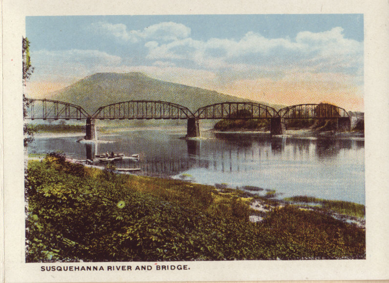 Postcards from My Attic: Souvenir of Tunkhannock & Lake Carey, PA ...