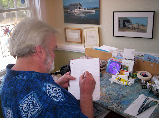 Give Me Glitter...: OBX artist Wayne Fulcher