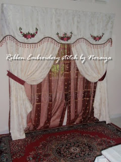 Suzana Mustafa: Sulaman Reben Set Pengantin