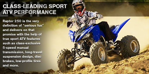 Yamaha Raptor 250R: 2010