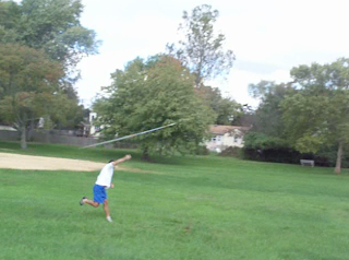 Tim Javelin Throw: Phase 4- Follow Through