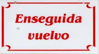 Basta para Jote basta para todos!: vuelvo enseguida