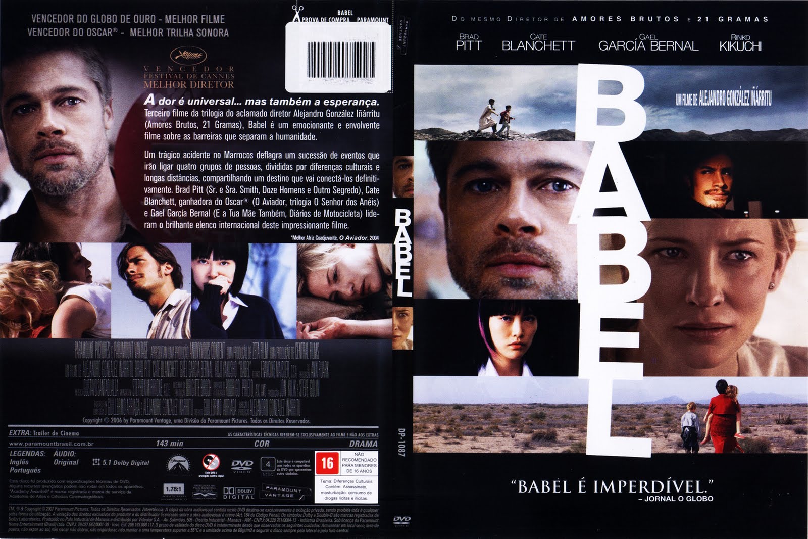 Garimpeiro Das Capas - Capas De DVD Grátis - Capas De Filmes Grátis: Babel