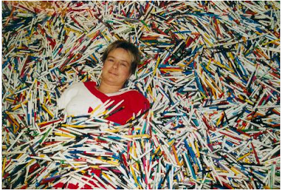 World Record – Pen Guy Art | Mercedes Pens Art Car by Costas Schuler