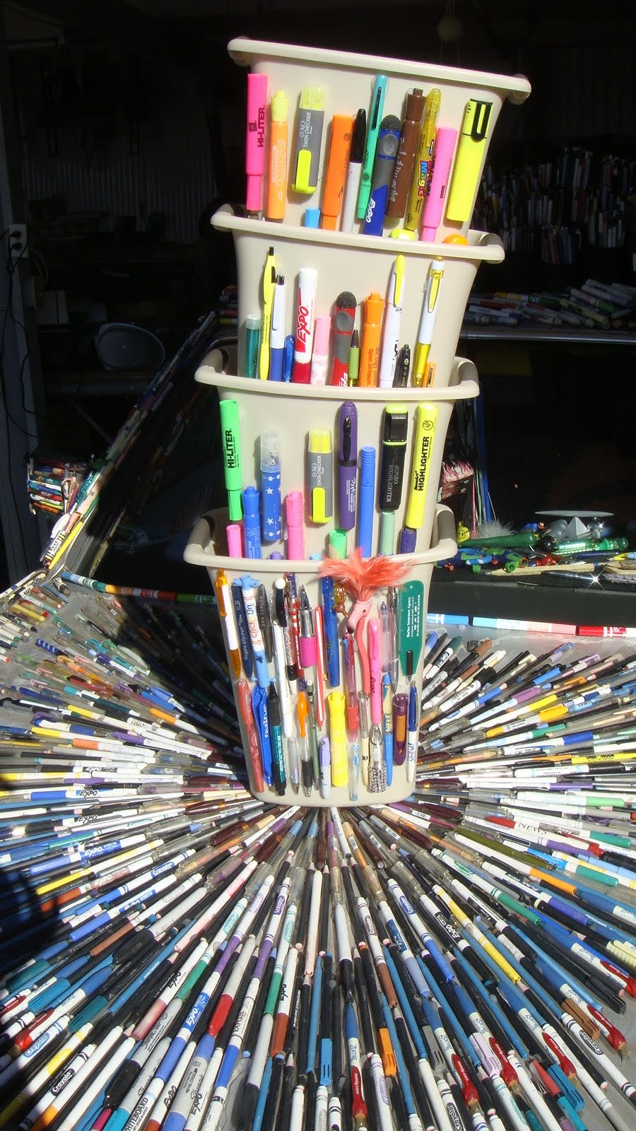 Pen Donation Center « Pen Guy Art | Costas Schuler | Art, Welding ...