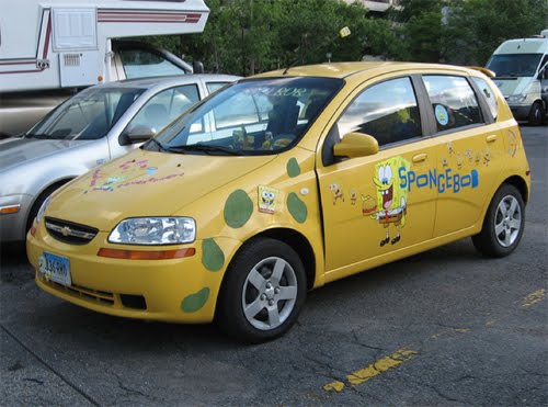 10 Insane SpongeBob Art Cars - Insanity Intervention in the House | Top ...